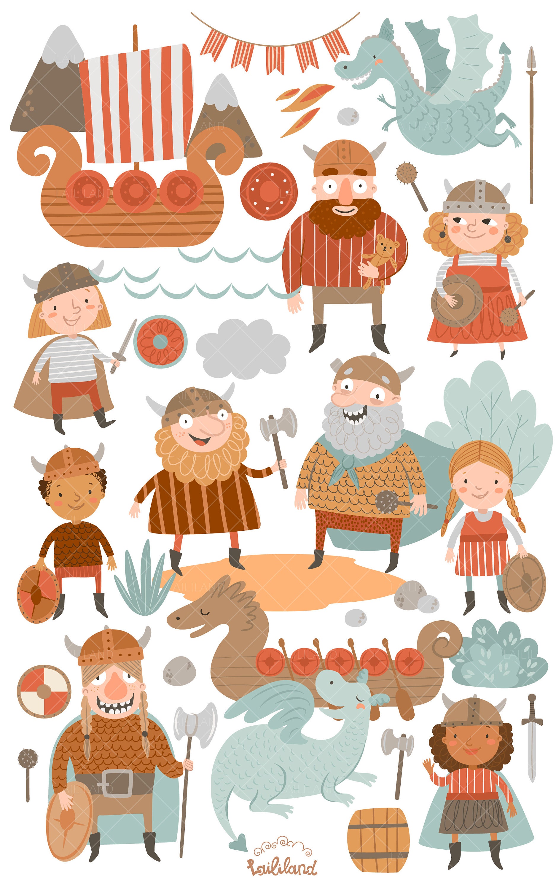Viking Clipart For Kids