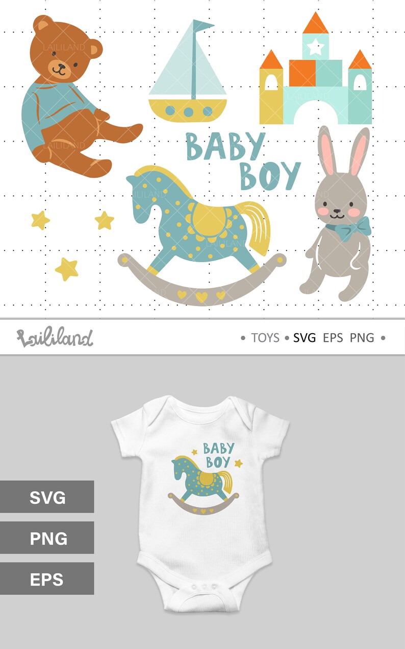 Teddy Bear Svg Baby Boy Svg Toy Both Svg Bunny Svg Baby - Etsy