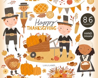 Pumpkin Party Owls Digital Clip Art for Personal and - Etsy