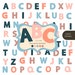 Animal Alphabet Clipart, ABC Clip Art, Cute Animals Png Files, Alphabet ...