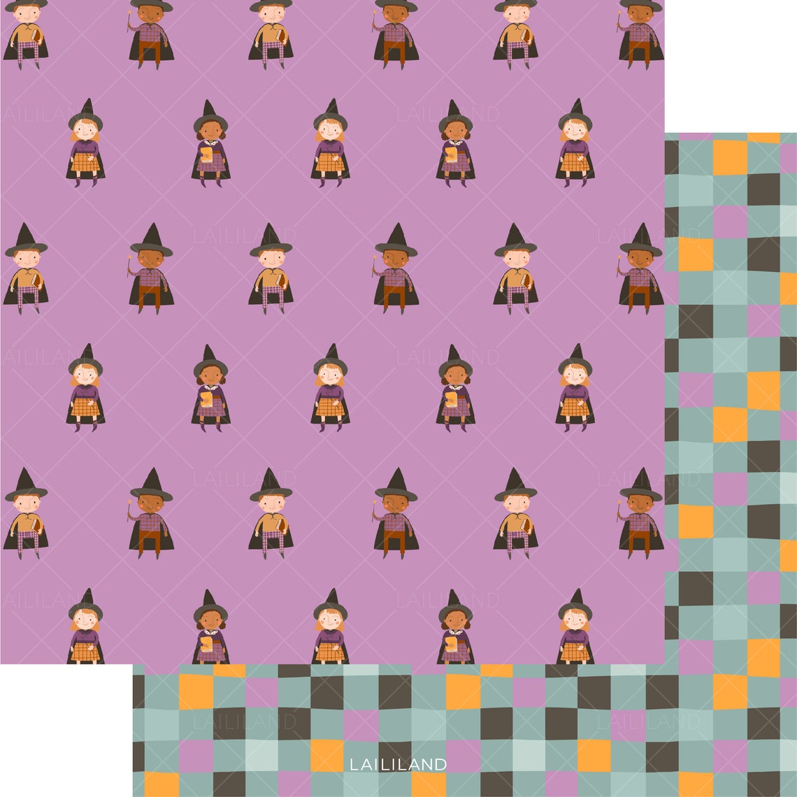 Wizard Digital Paper Magic Seamless Pattern Wizard Digital - Etsy