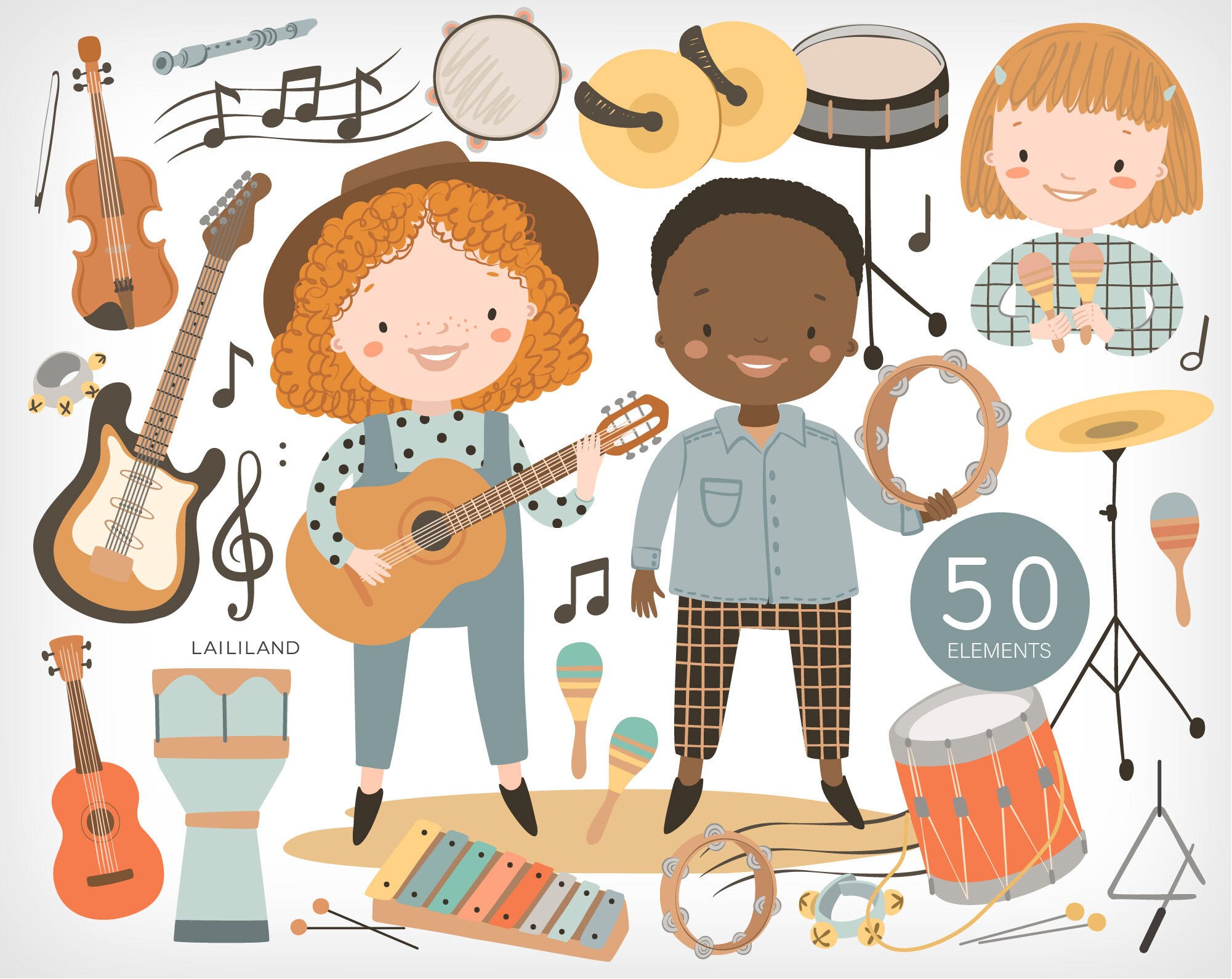 Music Clip Art For Kids