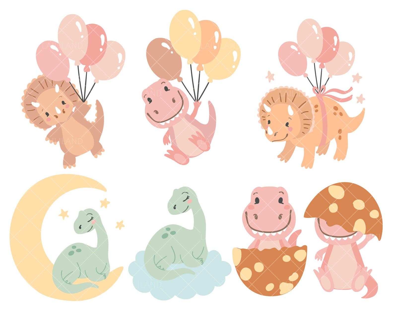 Baby Shower Clipart Dinosaur Clipart Baby Dinosaur Clipart - Etsy