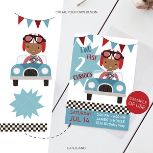 Racer Clipart, Retro Race Car Clip Art, Boy Racer Png File, Race Car ...