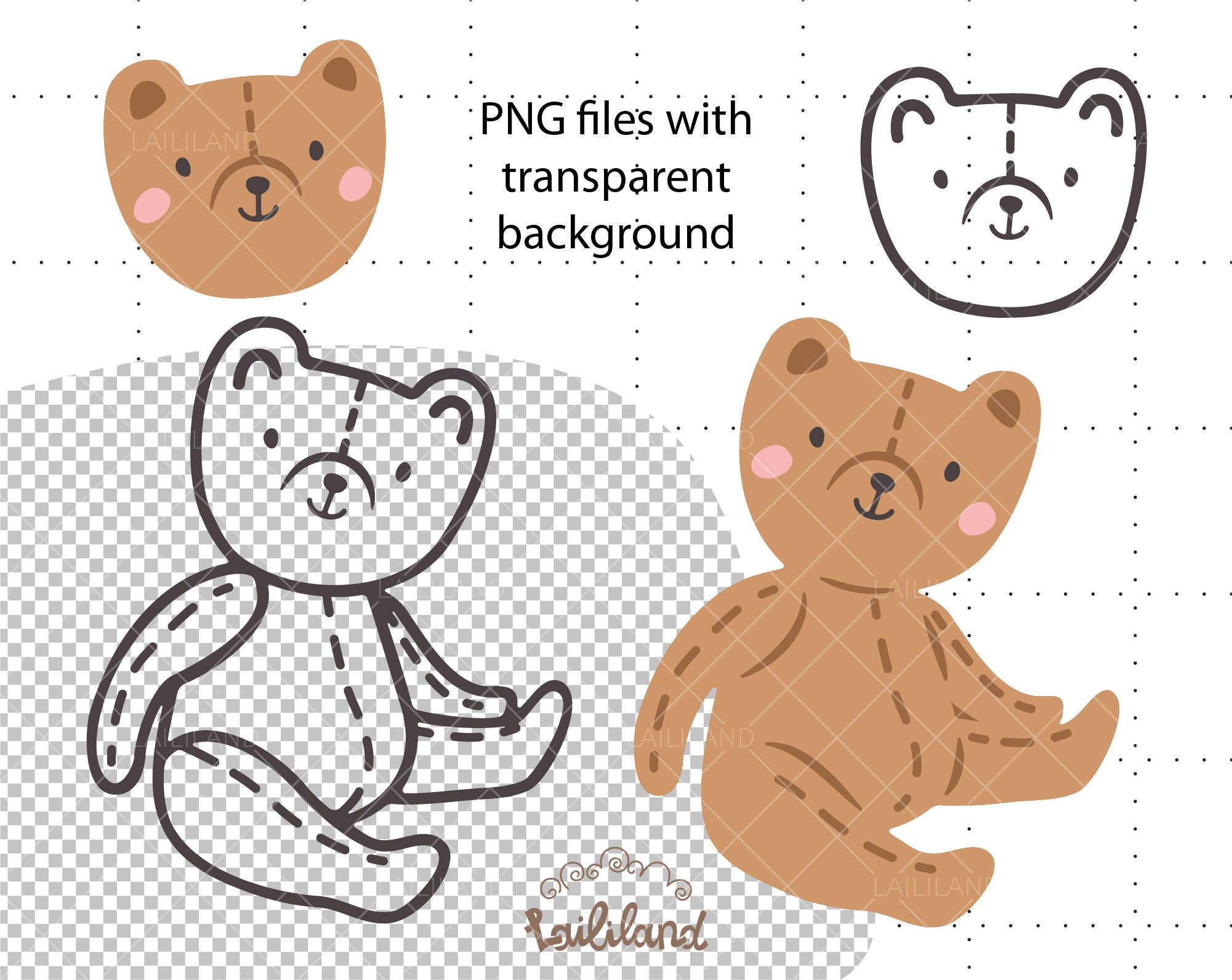 Teddy Bear Svg, Bear Svg, Bear Face Svg, Bear Head Svg, Cute Bear Svg ...