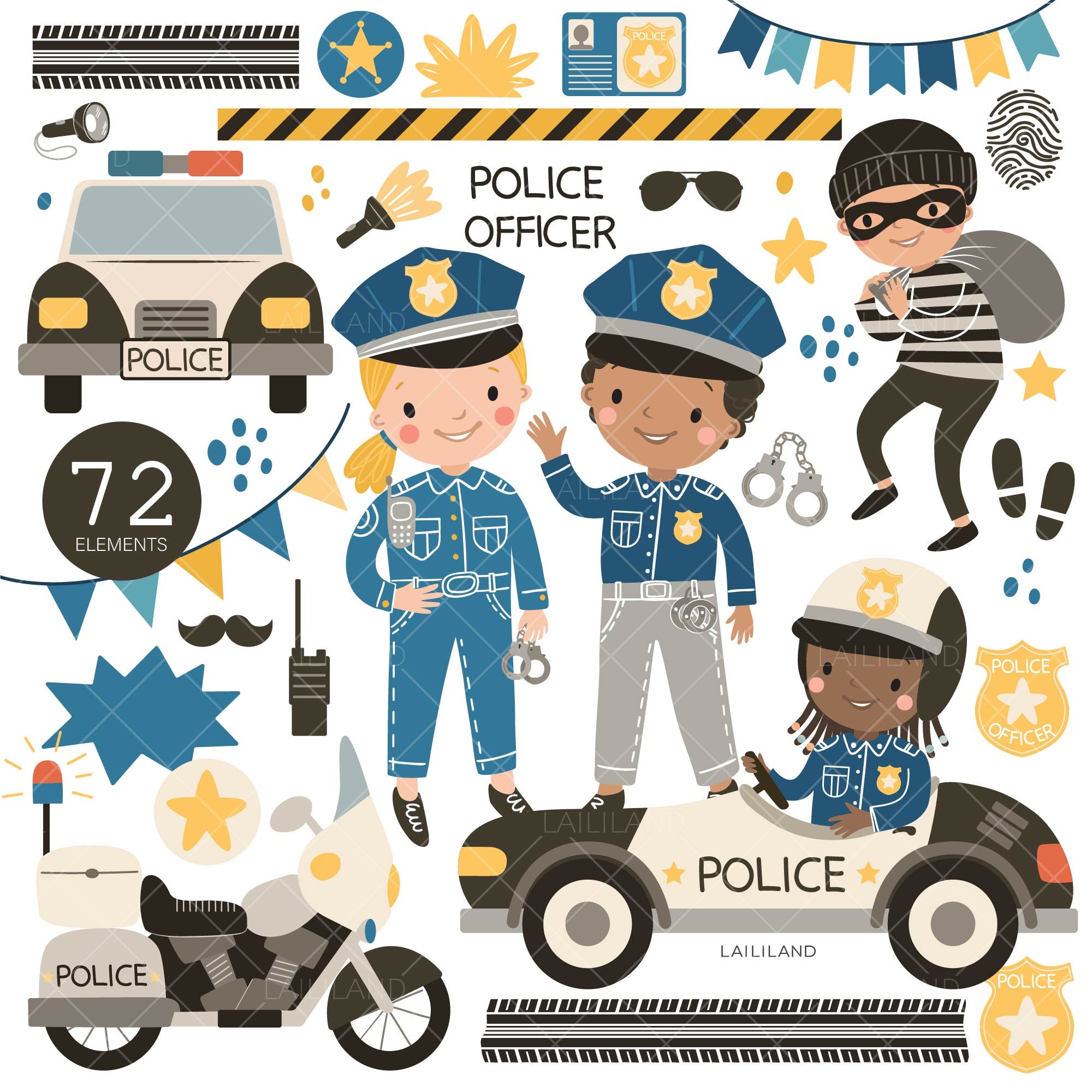 Police Clipart For Kids