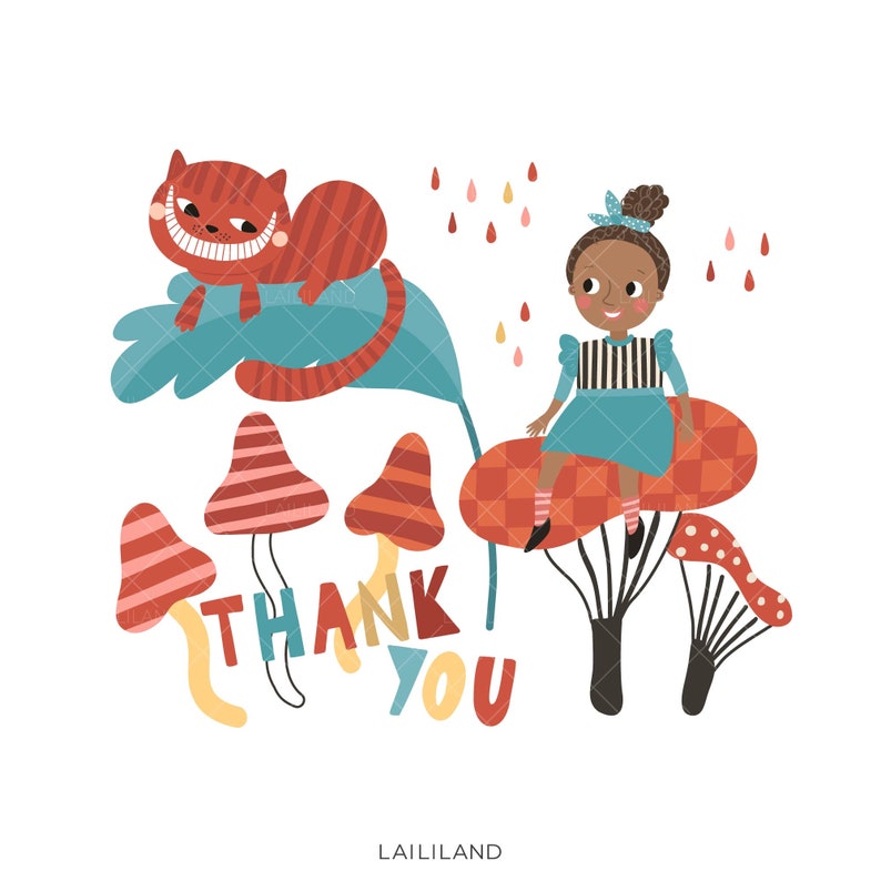 Wonderland Clipart Tea Party Png Files Fairy Tale Clipart - Etsy UK