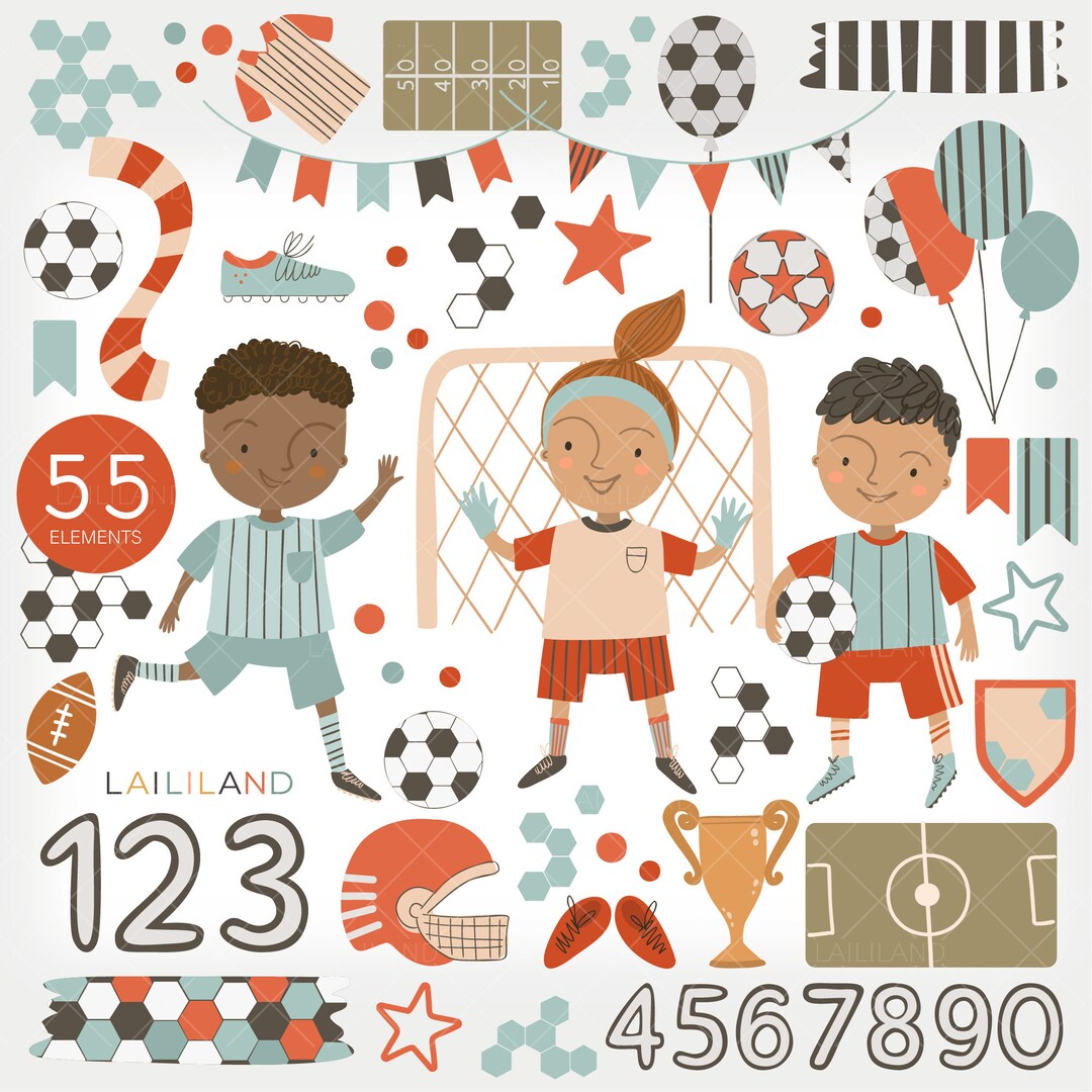 Football Clipart, Football Player Clip Art, Football Png, Soccer ...