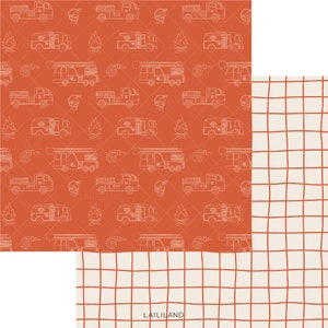 Firefighter Digital Paper, Fireman Seamless Paper, Kids Firefighter ...