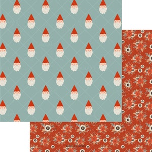 Christmas Gnome Seamless Pattern: Winter Digital Paper (digital ...