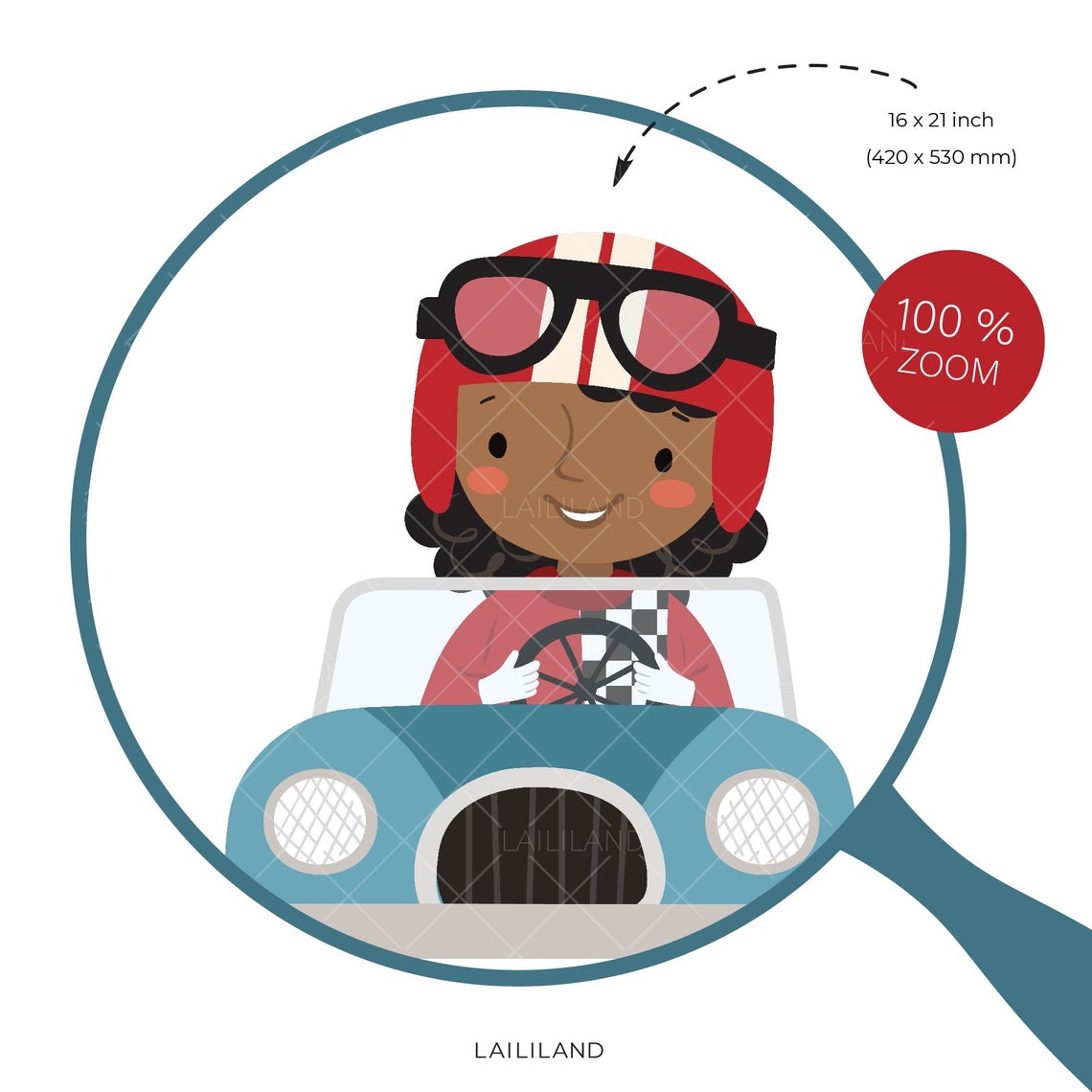 Racer Clipart Retro Race Car Clip Art Boy Racer Png File - Etsy