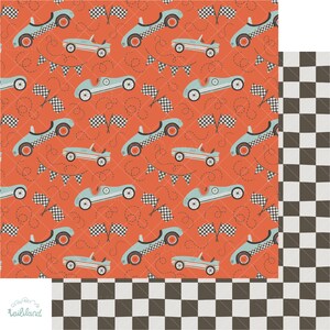 Race Car Digital Paper: Kids Seamless Pattern (JPG, EPS, SVG) - Etsy
