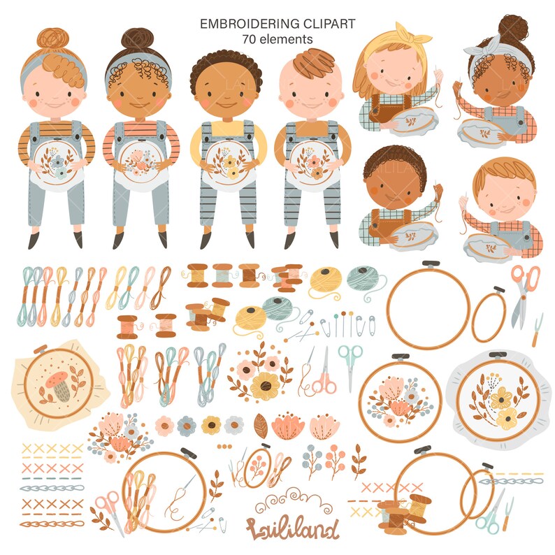 Hobby Bundle Clipart Baking Clipart Sewing Clipart Etsy