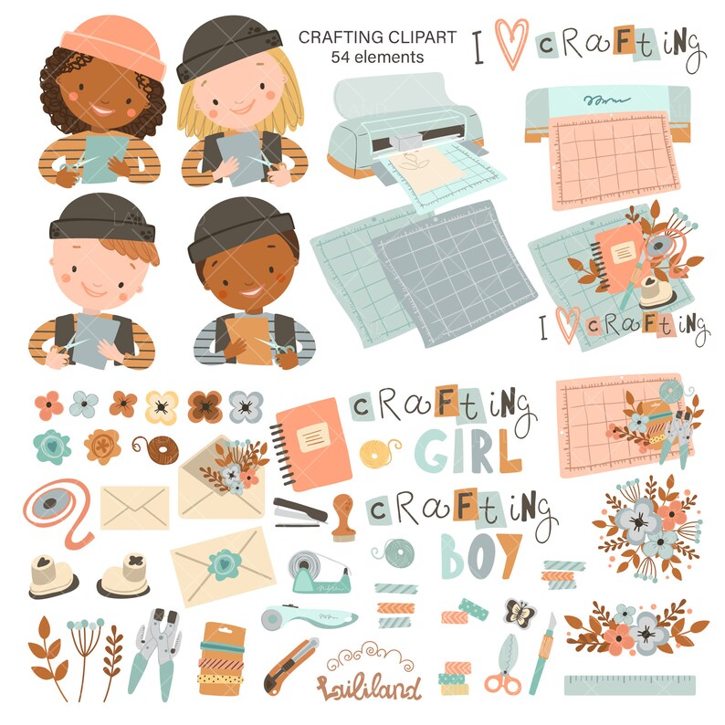 Hobby Bundle Clipart Baking Clipart Sewing Clipart Etsy