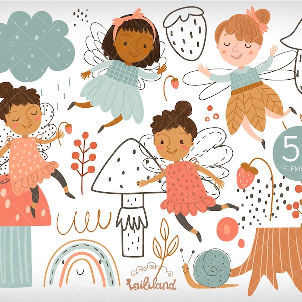 Fairy Clip Art - Etsy