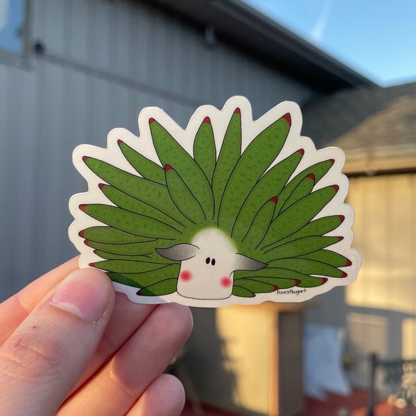 Leaf Slug Art - Etsy