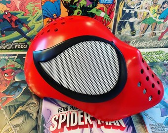 Spiderman Face Shield Cosplay | Etsy