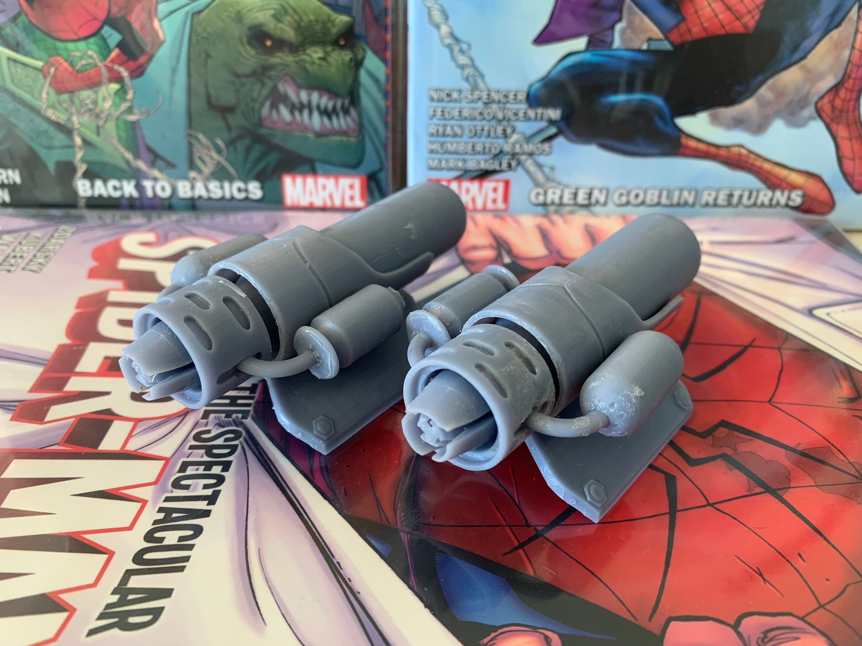 Raw Scarlet Spider Web Shooters | Etsy