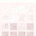 Blush Digital Paper, Pink Gold Marble Textures, Floral Digital Paper ...