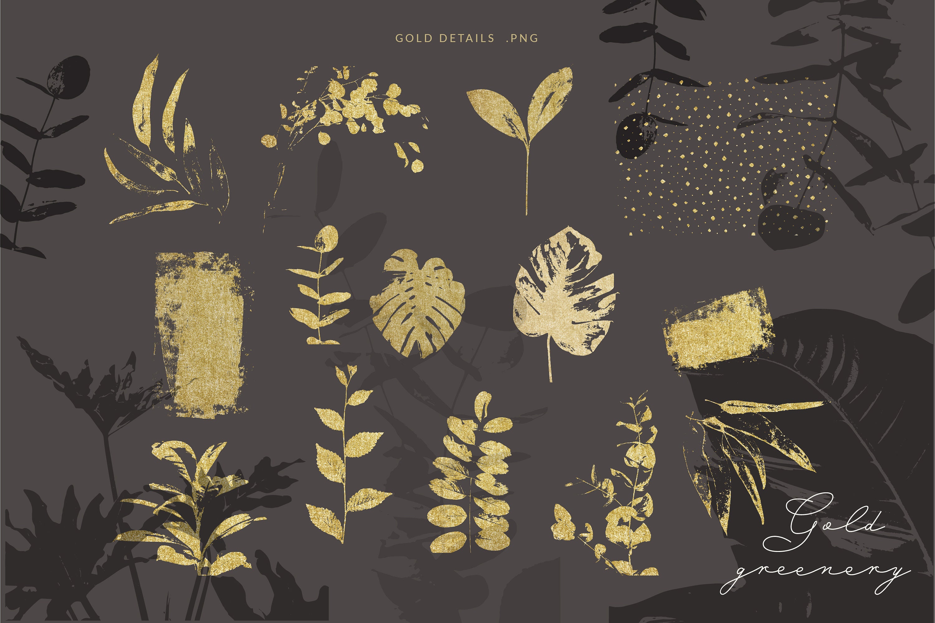 Gold Beige Leaves, Vector Leaves Texture, Autumn Gold Leaves, Leaf ...