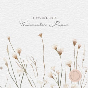 Watercolor Flowers Wedding, Pink Floral Invitation Card, Soft Floral ...