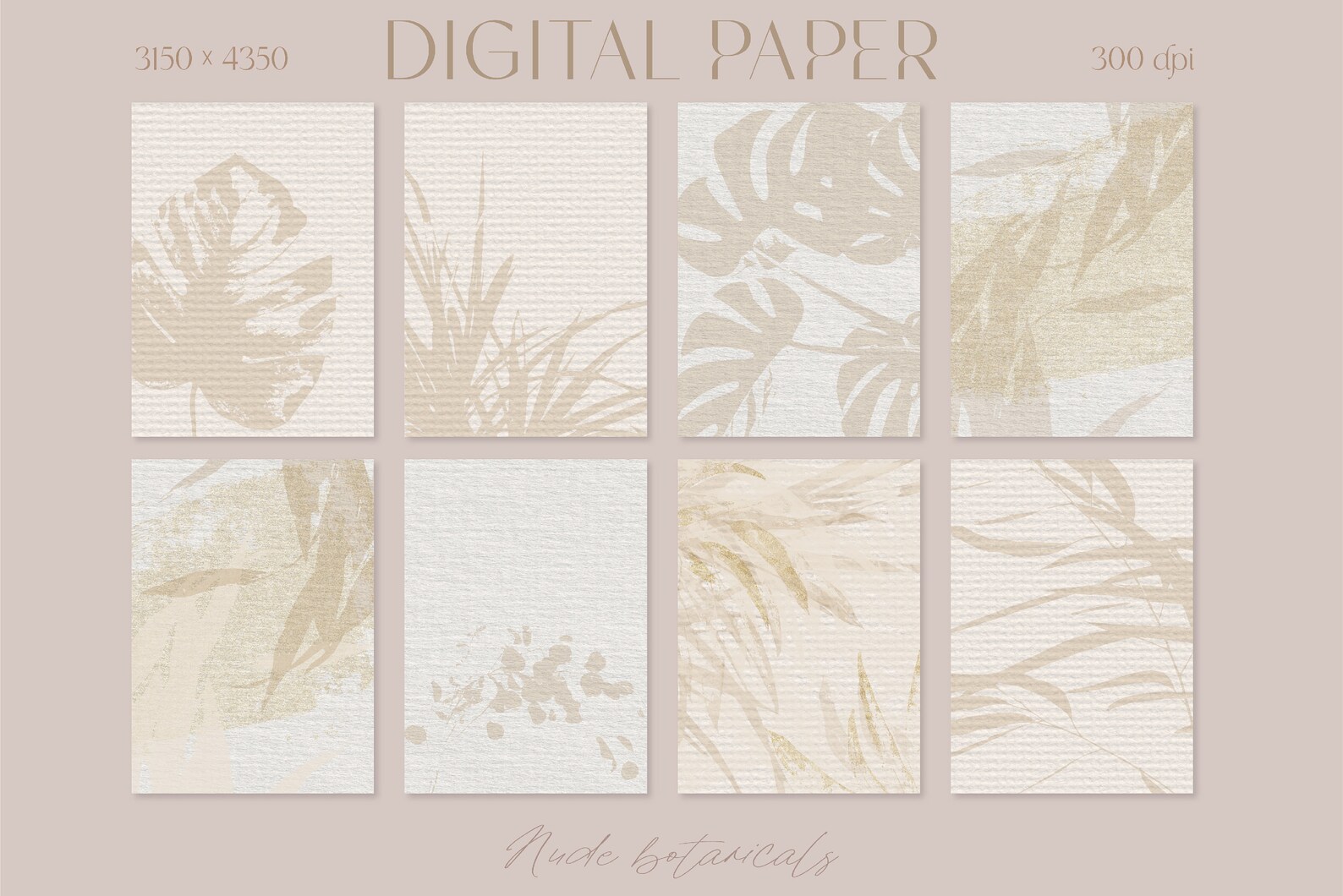 Gold Beige Leaves, Vector Leaves Texture, Autumn Gold Leaves, Leaf ...