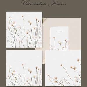 Watercolor Flowers Wedding, Pink Floral Invitation Card, Soft Floral ...