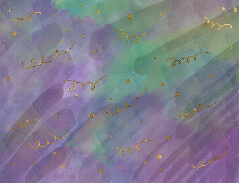 Rainbow Watercolor Digital Paper, Pastel Ombre Gradient, Holographic ...