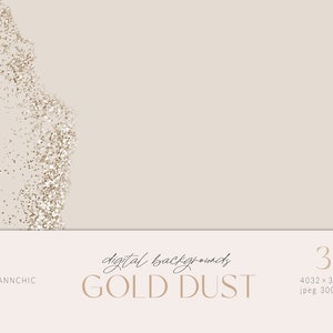 Gold Glitter Digital Paper - Gold Digital Paper - Glitter Backgrounds ...