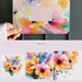 Watercolor Flowers, Digital Paper Abstract Flowers, Summer Bouquets ...