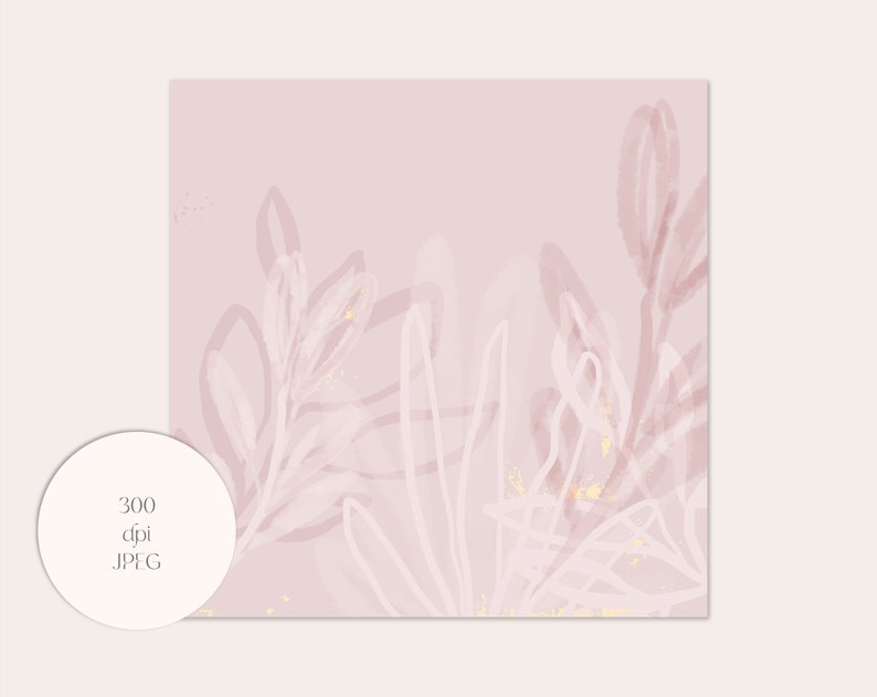 Blush Digital Paper, Pink Gold Marble Textures, Floral Digital Paper ...