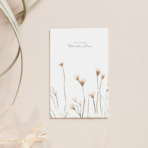 Watercolor Flowers Wedding, Pink Floral Invitation Card, Soft Floral ...