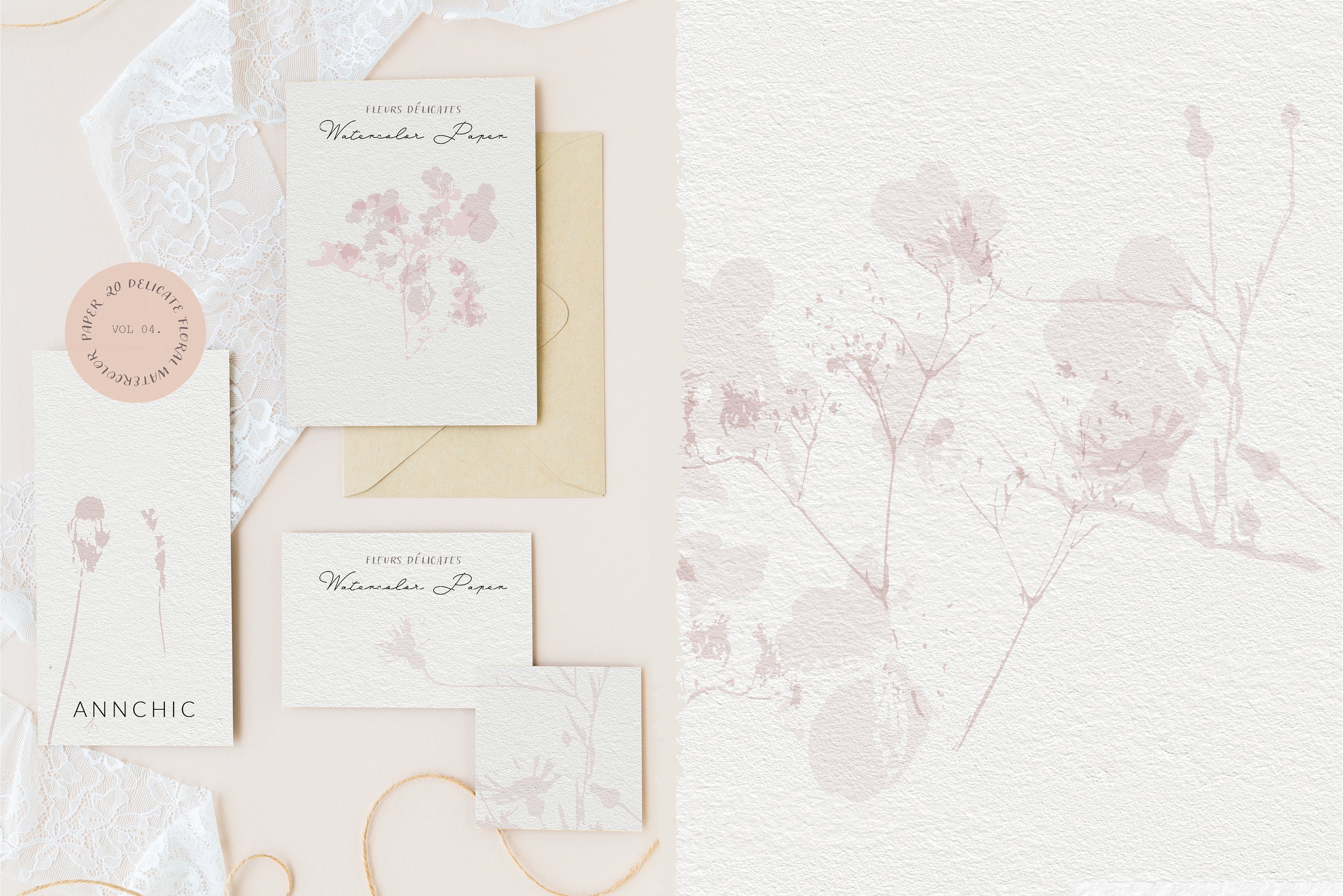 Neutral Watercolor Digital Paper Bundle – 130+ Beige & Botanical ...