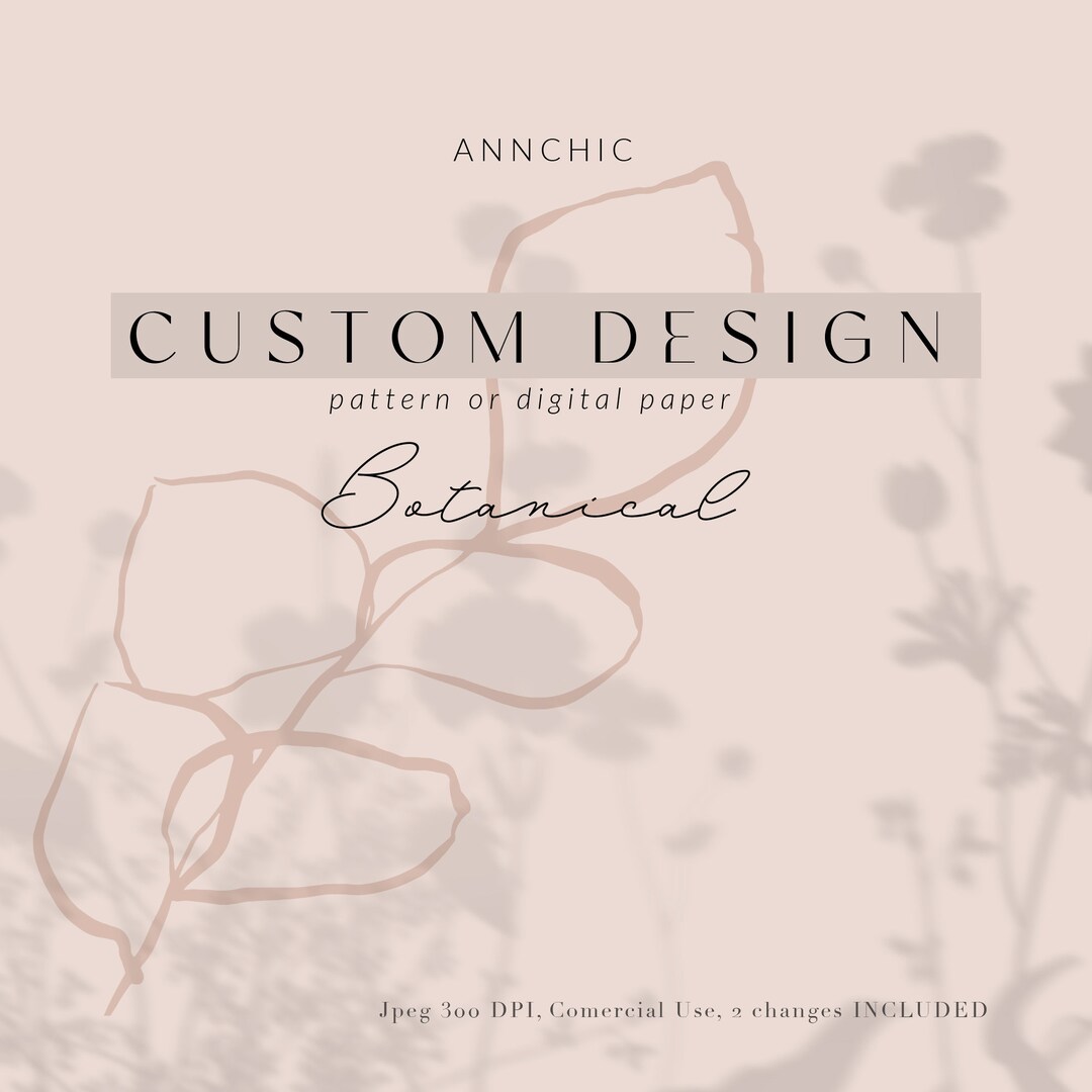 Custom Digital Paper, Custom Pattern Design, Background Design ...