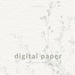 Floral Digital Paper, Watercolor Paper, Botanical Digital Paper ...