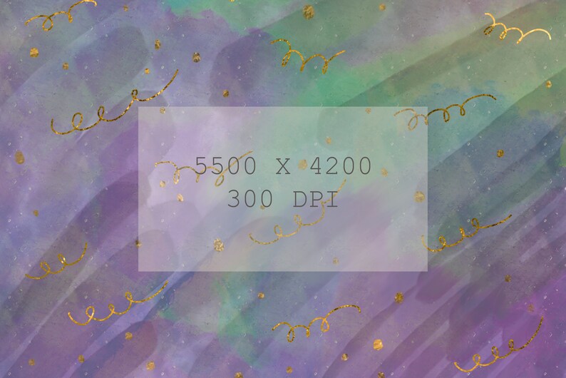 Rainbow Watercolor Digital Paper, Pastel Ombre Gradient, Holographic ...