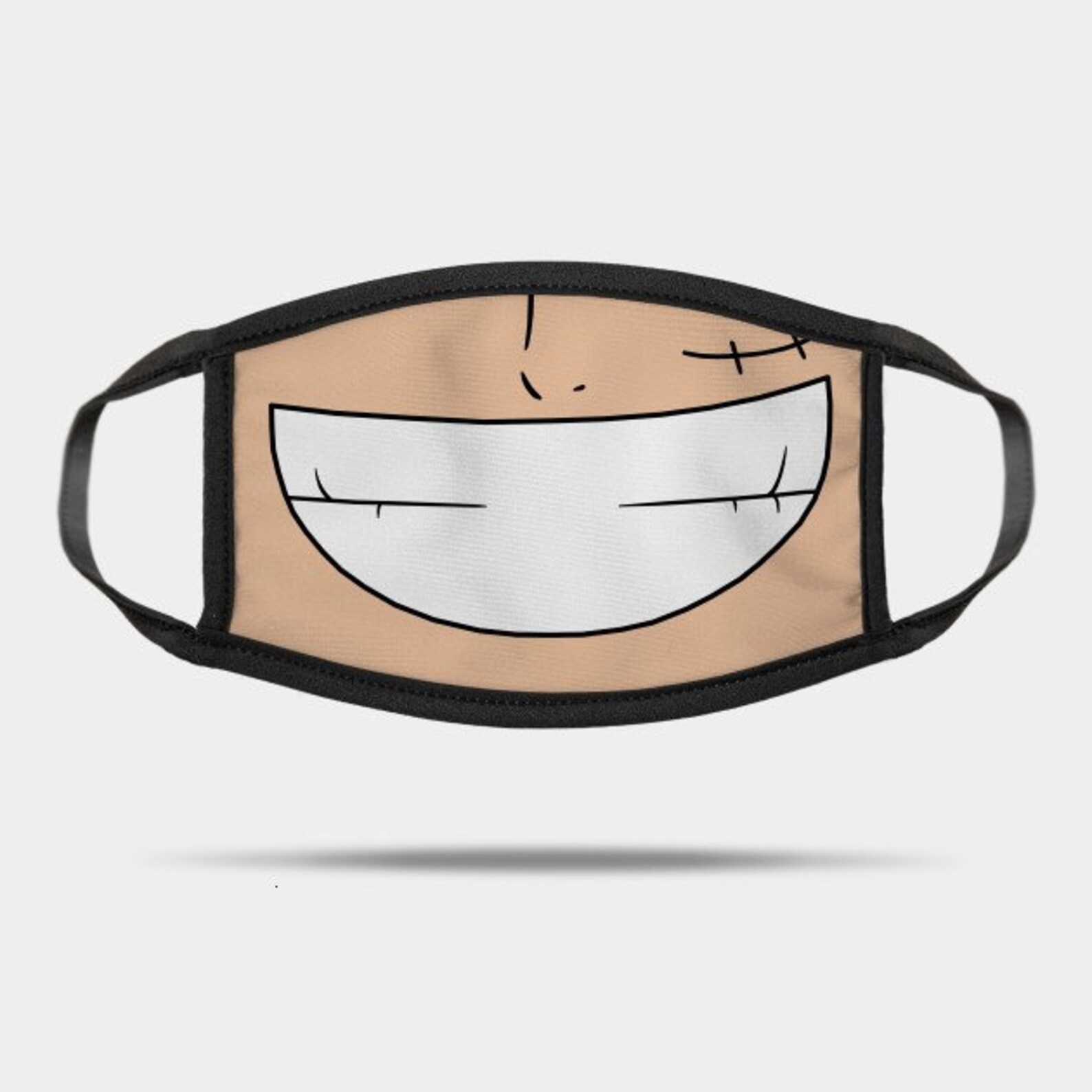 Luffy Smile Mask Ideal Gift For Fans Of One Piece Manga Series | Etsy