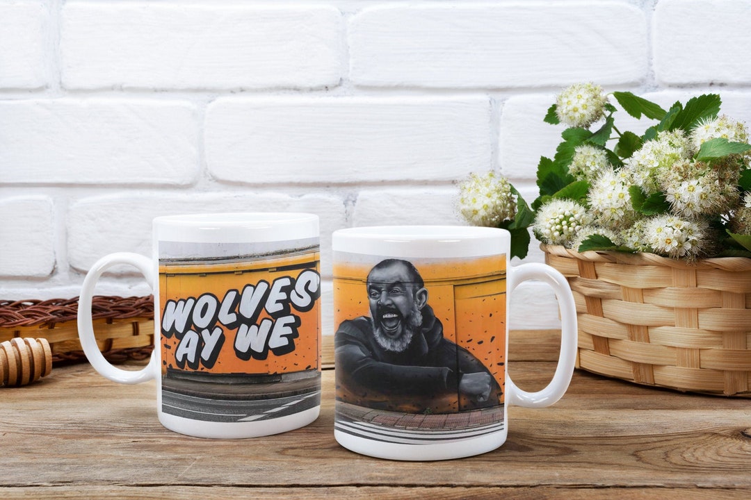 Wolves Ay We Mug Wrap Around Mug - Etsy