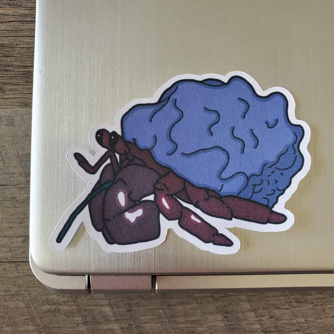Purple Hermit Crab Sticker Purple Hermit Crab Hermit Crab | Etsy