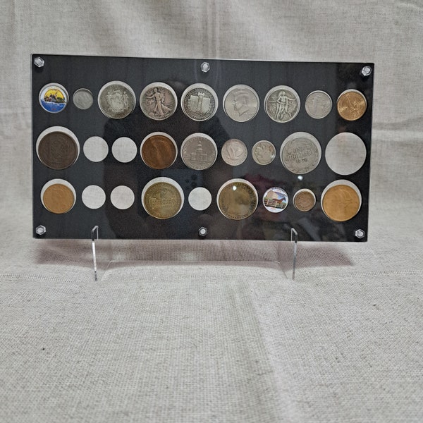 Coin Display Stand - Etsy