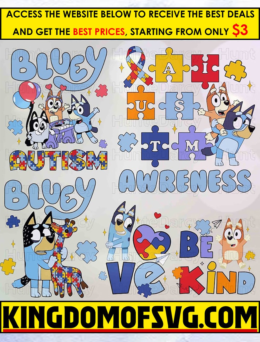 Autism Bluey Png, Autism is My Superpower Png, Bluey Character Autism ...