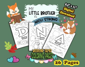 Nicu Coloring Pages - Etsy