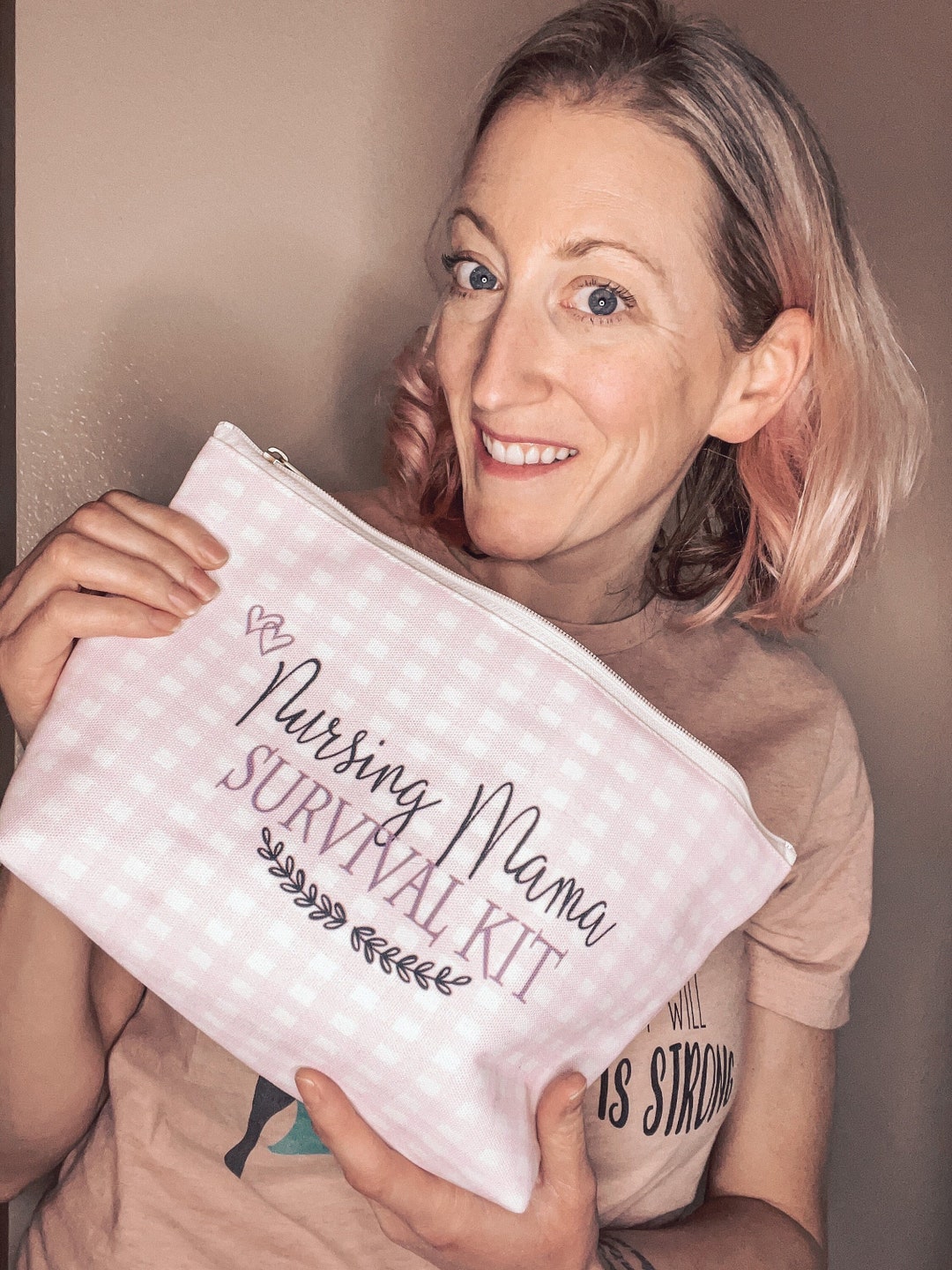 Nursing Mama Survival Kit. Hospital Go Bag, Breastfeeding Accessory ...