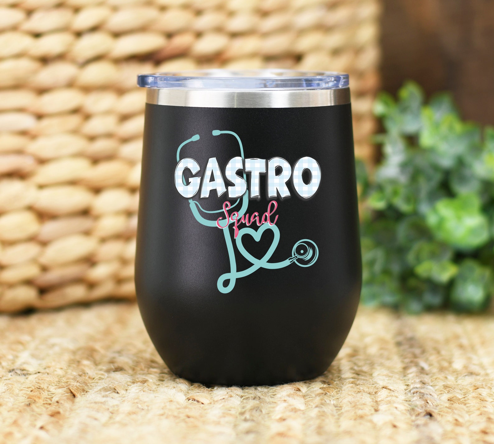 Gastro Squad Stemless Wine Tumbler. Endoscopy, Gastroenterology Nurse ...
