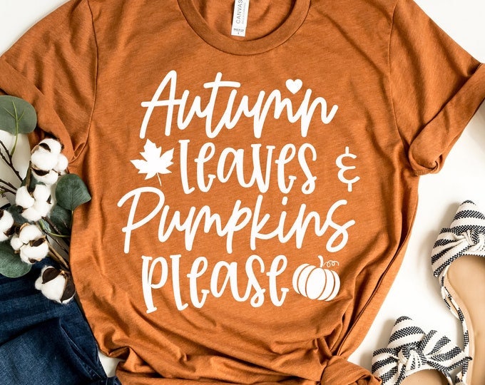 Custom Shirts for Fall - Etsy