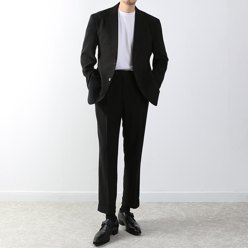 Classic Fit Men's Basic Suit Pants in Black Color / Dress Pleat ...