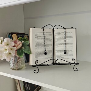 Metal Open Book Display Stand - Etsy