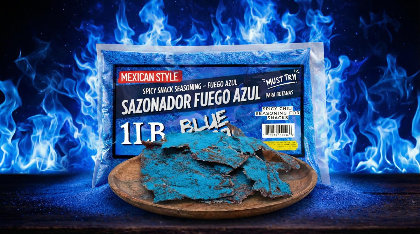 Fuego Azul Seasoning – Blue Heat Seasoning for Beef Jerky & Snacks (1 ...