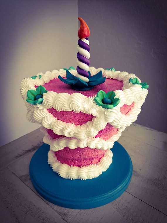 Unbirthday Cake LIFE SIZE prop/replica | Etsy