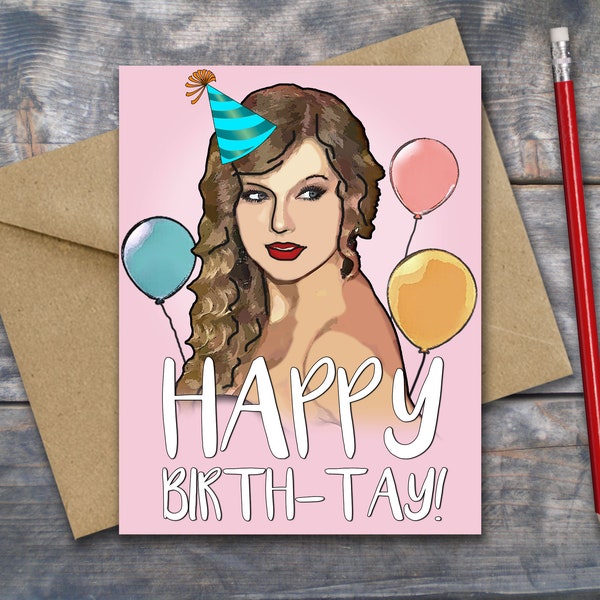 Evermore Birthday Card - Etsy